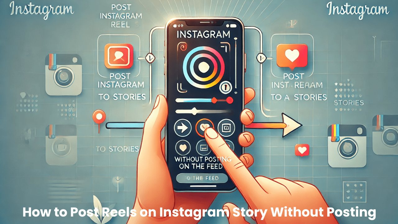 How to Post Reels on Instagram Story Without Posting 2025!