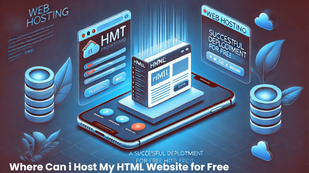 Where Can i Host My HTML Website for Free
